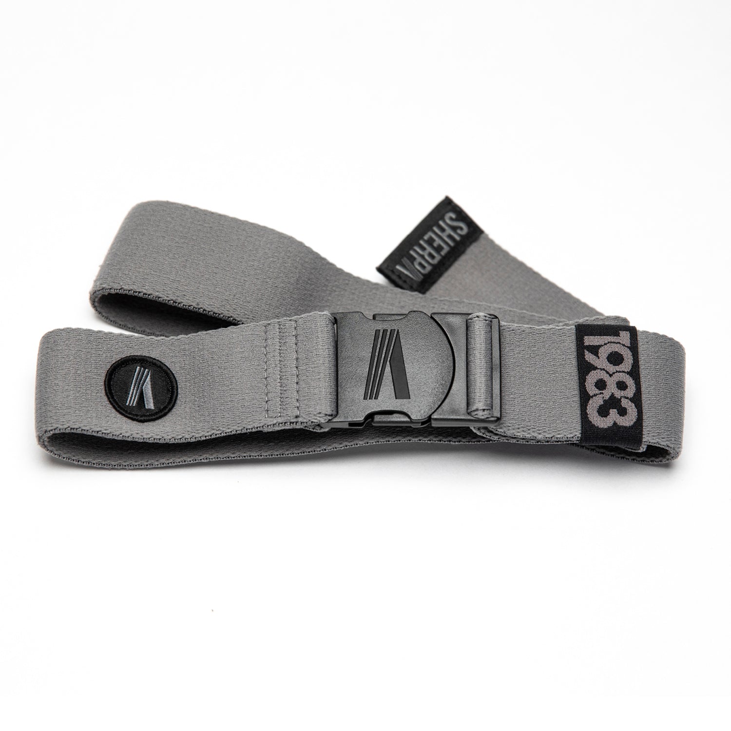 Ash Grey Adjustable Activewear Belt for Outdoors | Sherpa Supply Co ...